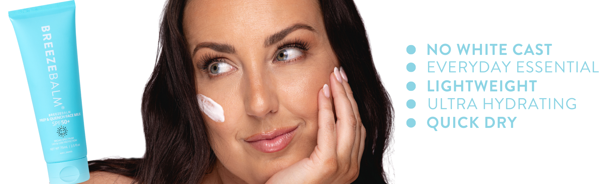 SPF50 Prep and Quench Face Milk – Breeze Balm